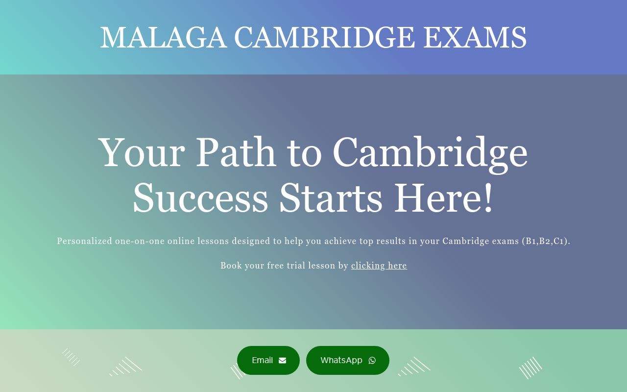 Malaga Cambridge Exams
